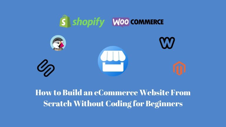 How To Build An Ecommerce Website From Scratch Without Coding Qingsong